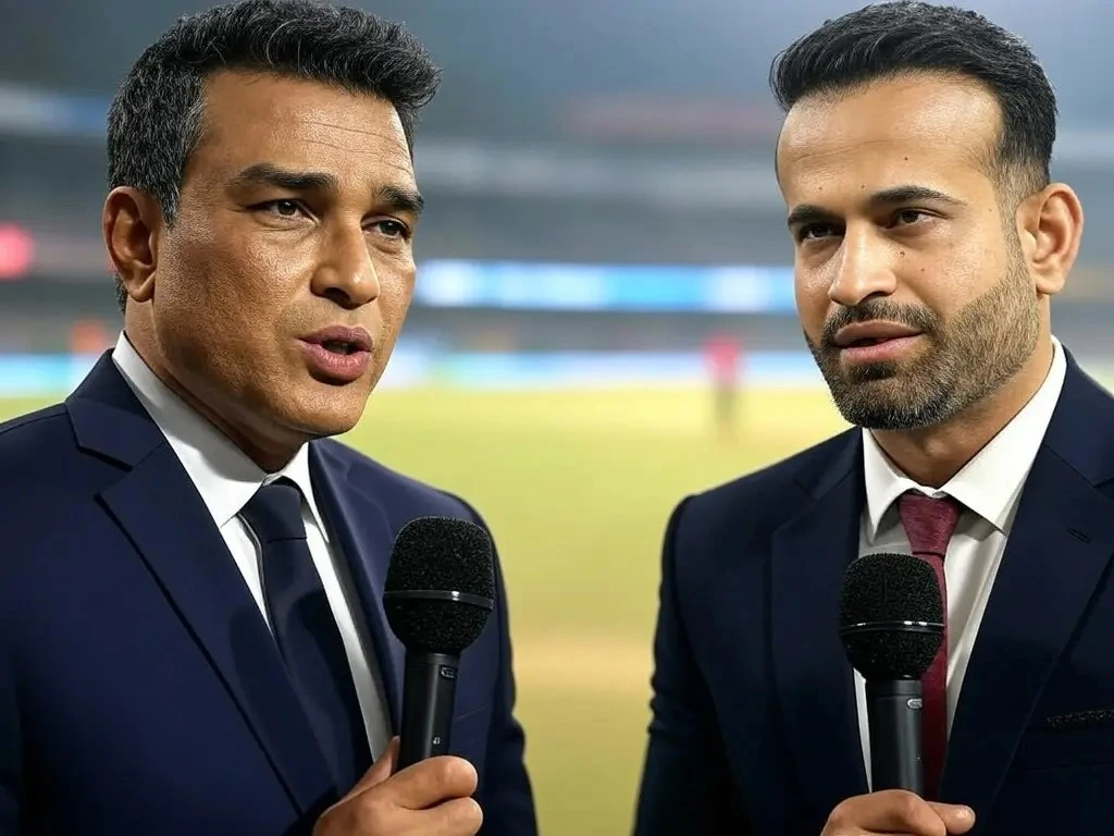 Watch: Sanjay Manjrekar and Irfan Pathan Fight On Live TV